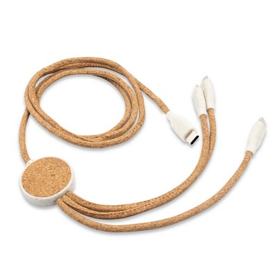 Cork charging cable B'RIGHT | Brent - axpol.com.pl