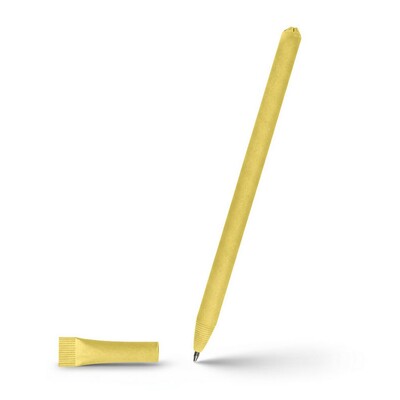 Rolled paper ball pen with cap | Debra - axpol.com.pl