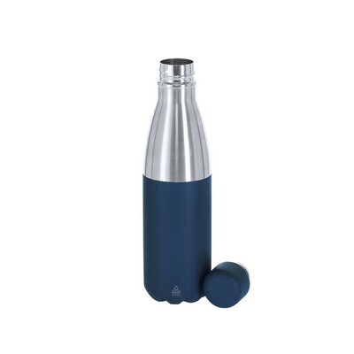 Recycled stainless steel thermo bottle 550 ml - axpol.com.pl
