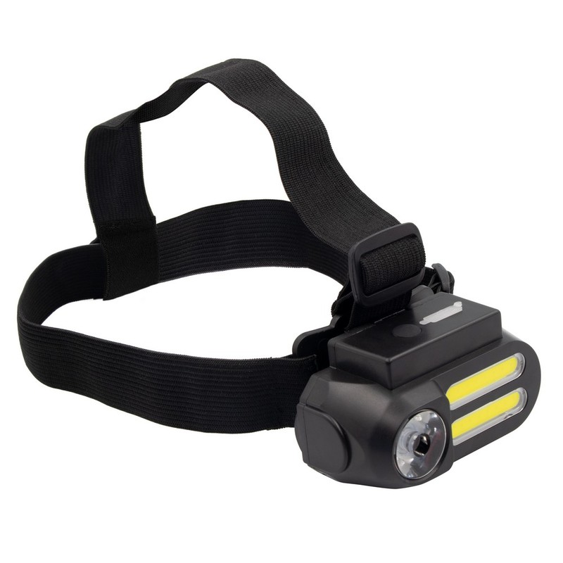 Head torch with LED and COB light | Chad - axpol.com.pl