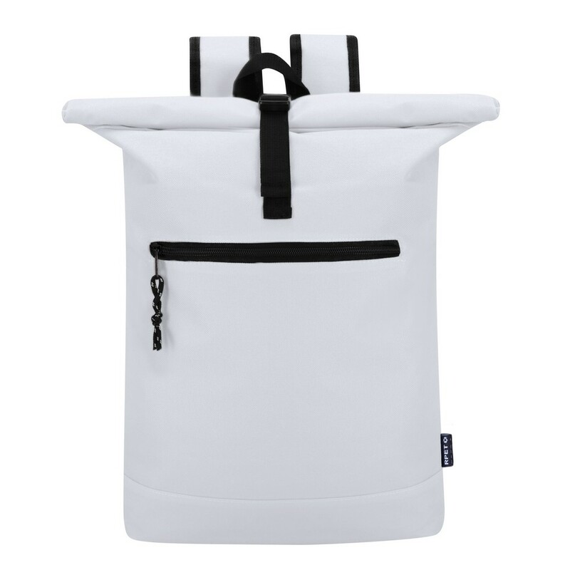 RPET rolltop laptop backpack 15" - axpol.com.pl