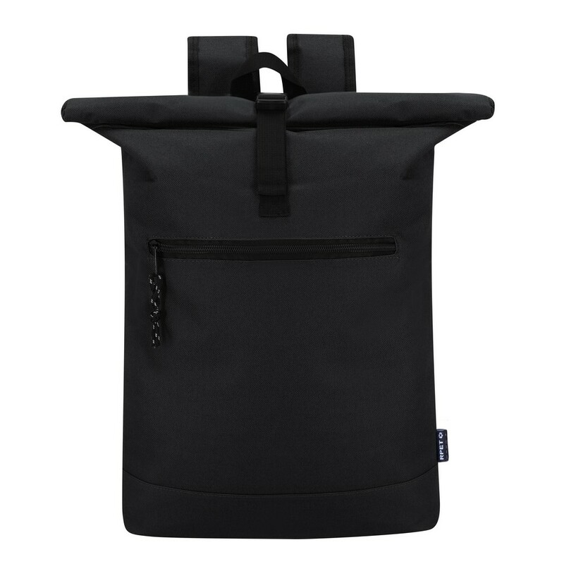 RPET rolltop laptop backpack 15" - axpol.com.pl